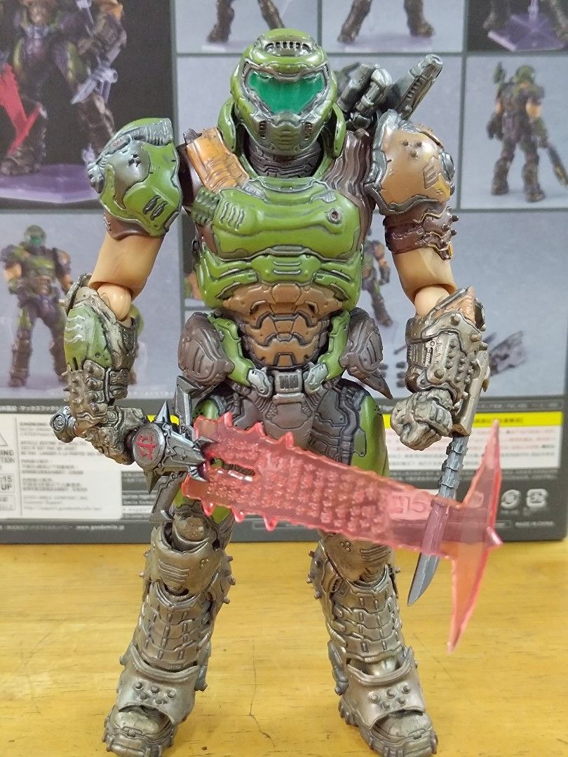 Figma Doom Slayer Figure, Hobbies & Toys, Toys & Games on Carousell