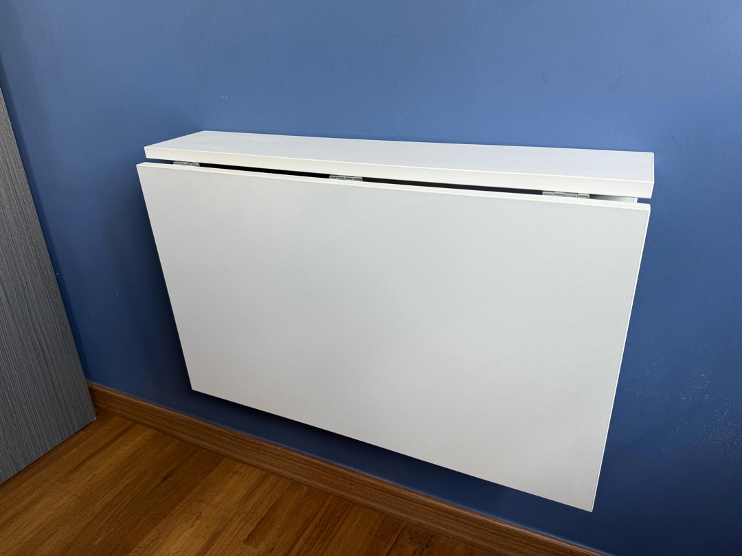 Norberg wall mounted drop leaf table, Furniture & Home Living ...