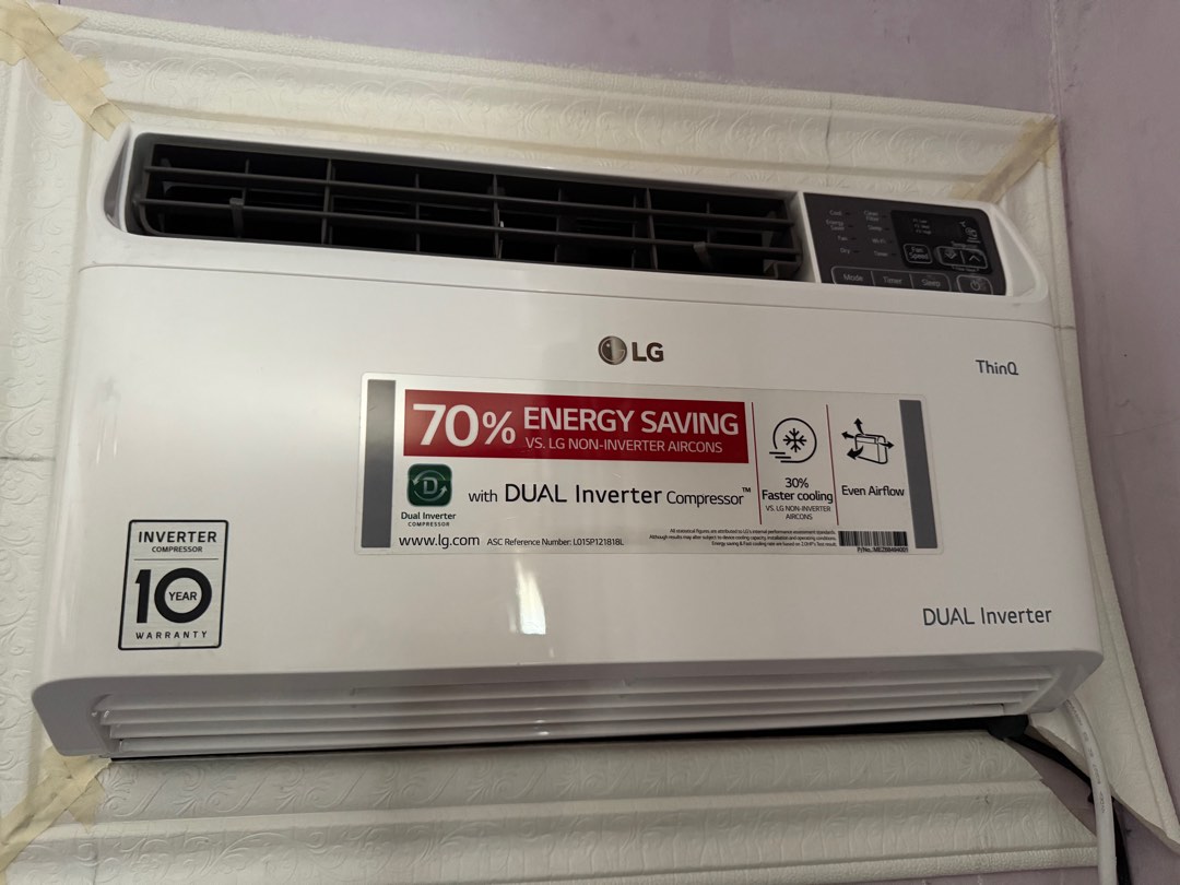 For sale: 2nd hand LG Dual Inverter LA100EC, TV & Home Appliances, Air ...