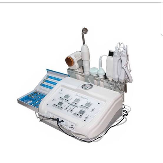 Free Training 10 in 1 Facial Machine Diamond Peel Hot And Cold Hammer ...