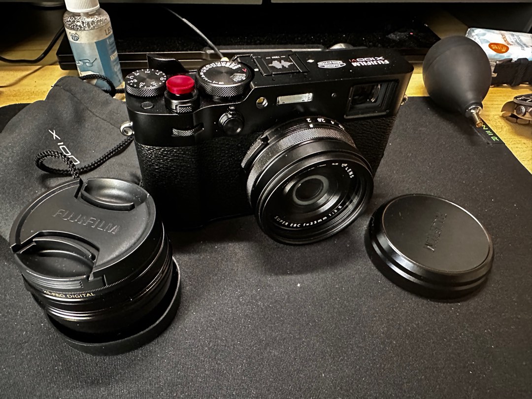 Fujifilm X100VI + Wide conversion lens WCL-X100II, Photography, Cameras on Carousell