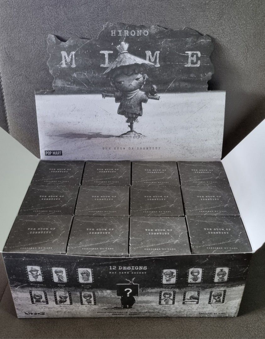 [FULL SET] Hirono Mime series blind box popmart sealed, Hobbies & Toys ...