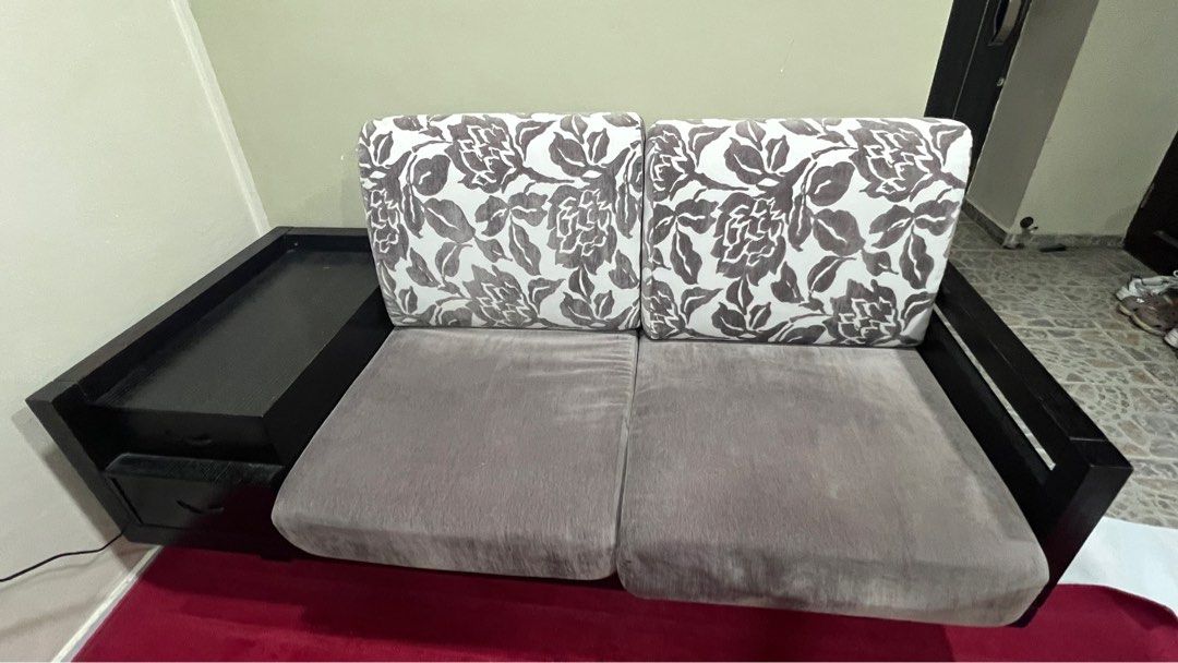 Full Set Solid wood Zen sofa 3 to 4 seater + 2 to 3 seater inclusive ...