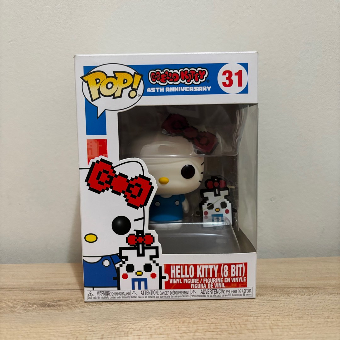 FUNKO POP! Hello Kitty (8 Bit), Hobbies & Toys, Toys & Games on Carousell
