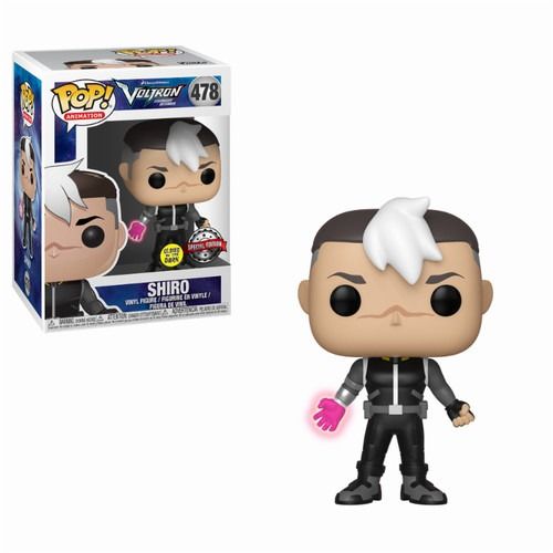 Funko Pop Voltron: Legendary Defender Animation Shiro Glow in the Dark ...
