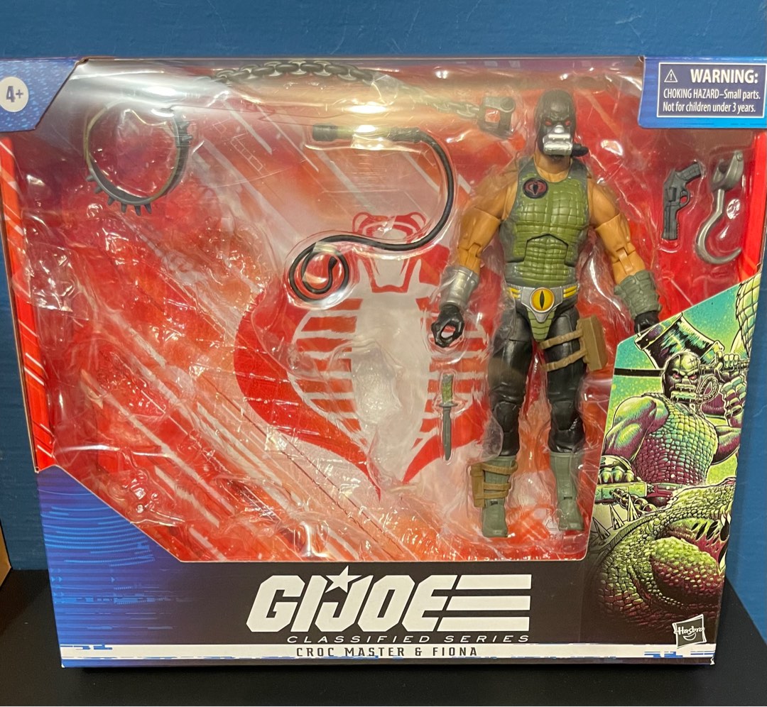 GI Joe Classified Series Croc Master Cobra, Hobbies & Toys, Toys ...