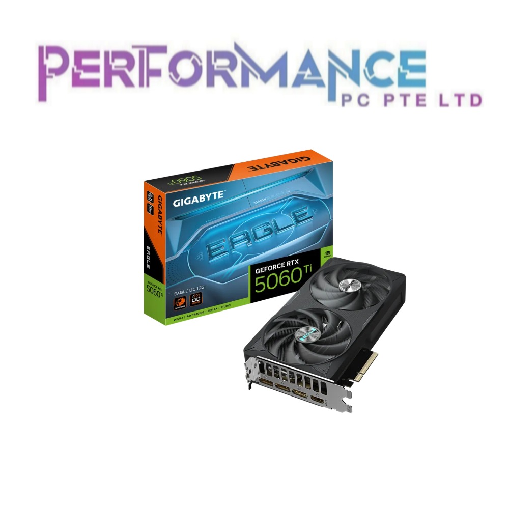 GIGABYTE GeForce RTX™ 5060 Ti 5060Ti EAGLE OC 8GB / 16GB GRAPHICS CARD ...