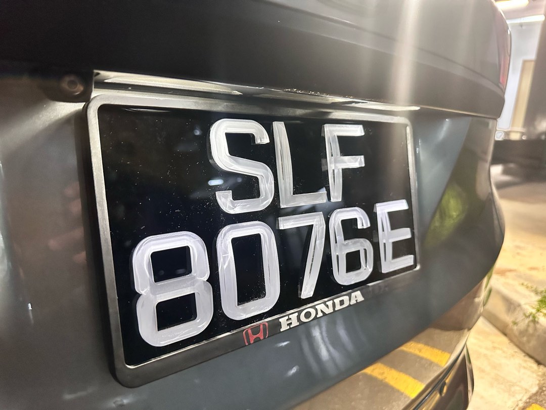 Car License Number Plate Maker LTA Carplates, Car Accessories, Car ...