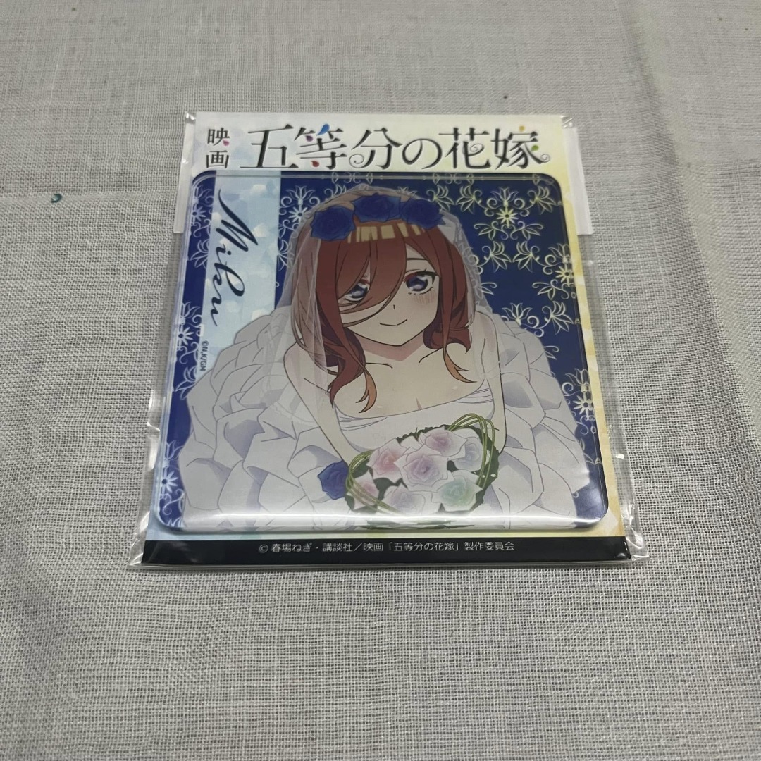 Gotoubun no Hanayome Miku Nakano Acrylic Coaster, Hobbies & Toys ...