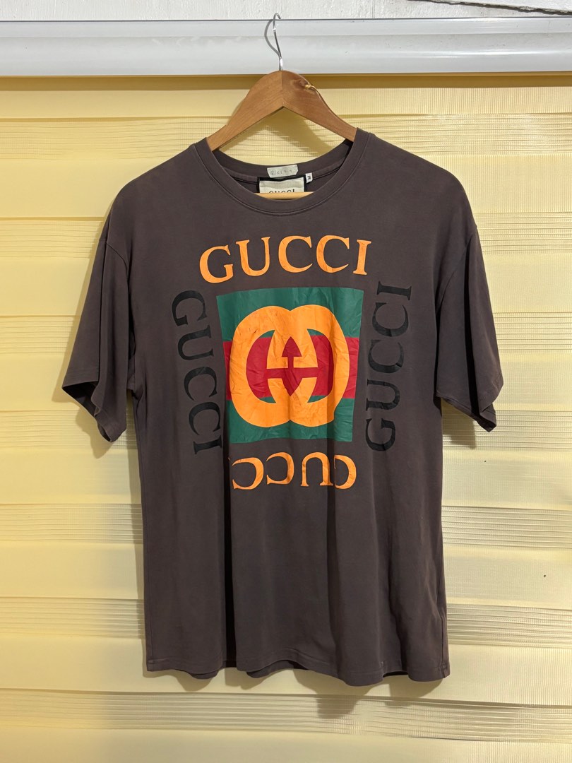 Gucci, Men's Fashion, Tops & Sets, Tshirts & Polo Shirts on Carousell