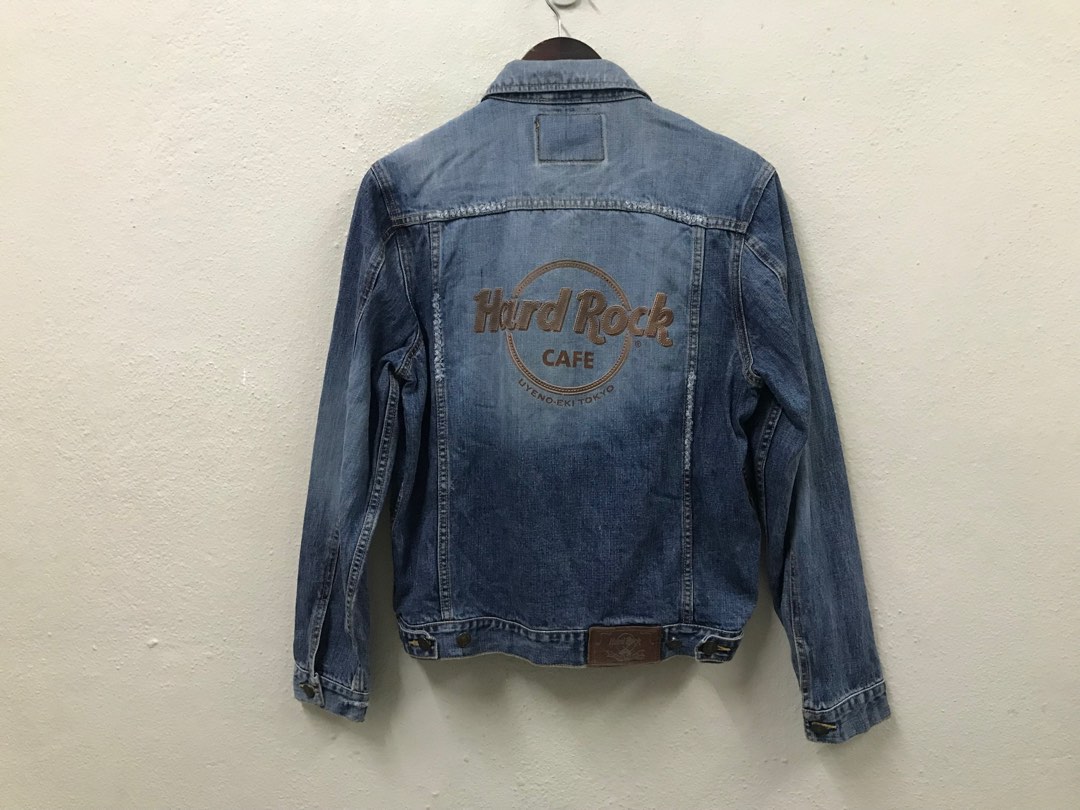 Hard Rock Cafe Tokyo Denim Jacket, Men's Fashion, Coats, Jackets and ...
