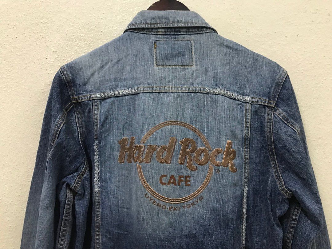 Hard Rock Cafe Tokyo Denim Jacket, Men's Fashion, Coats, Jackets and ...
