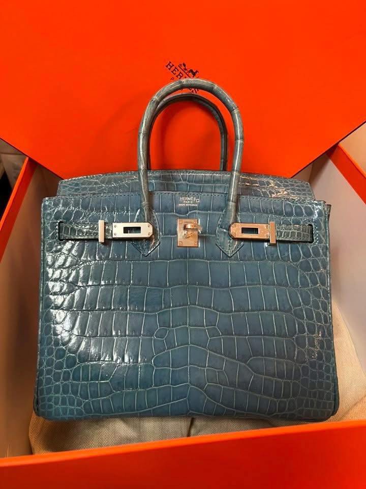 Hermes Birkin Lizard size 30, Luxury, Bags & Wallets on Carousell