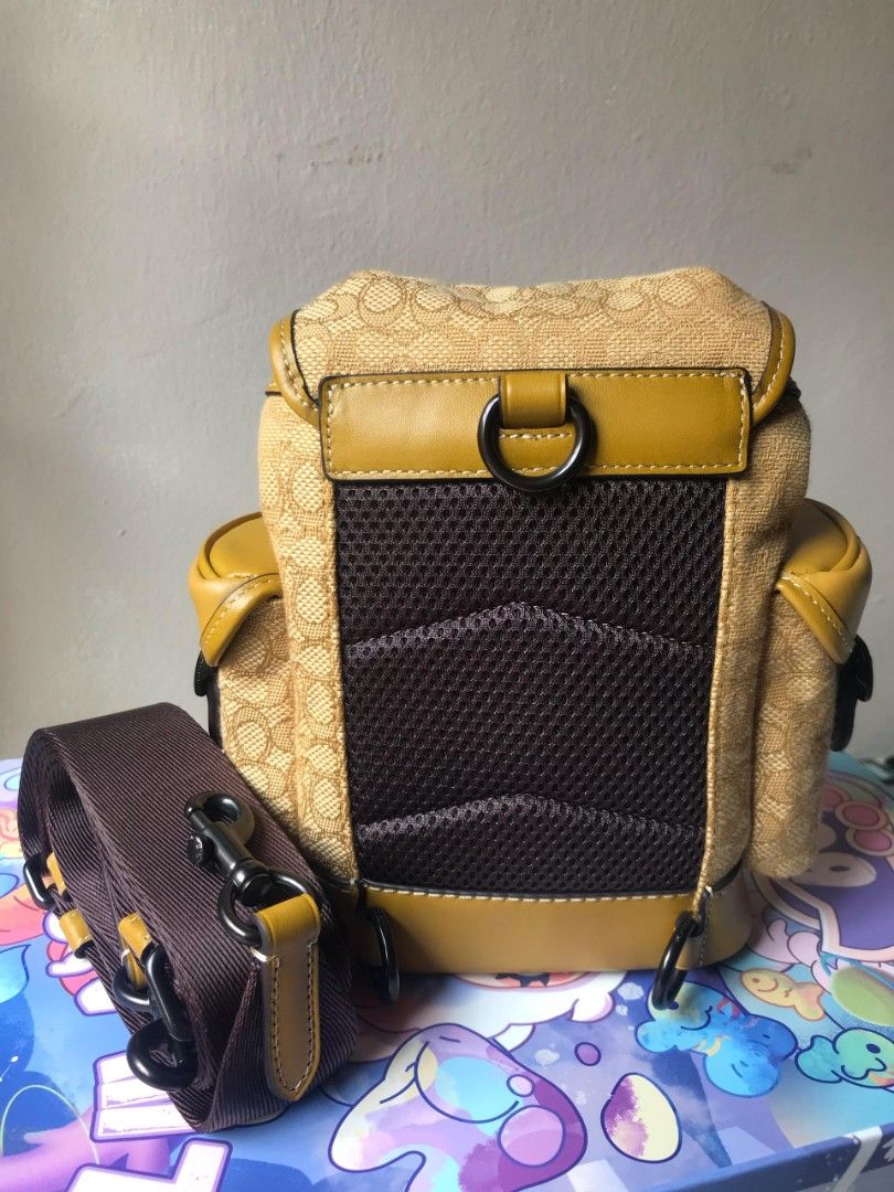 Coach Hitch Backpack 13 in Micro, Luxury, Bags & Wallets on Carousell