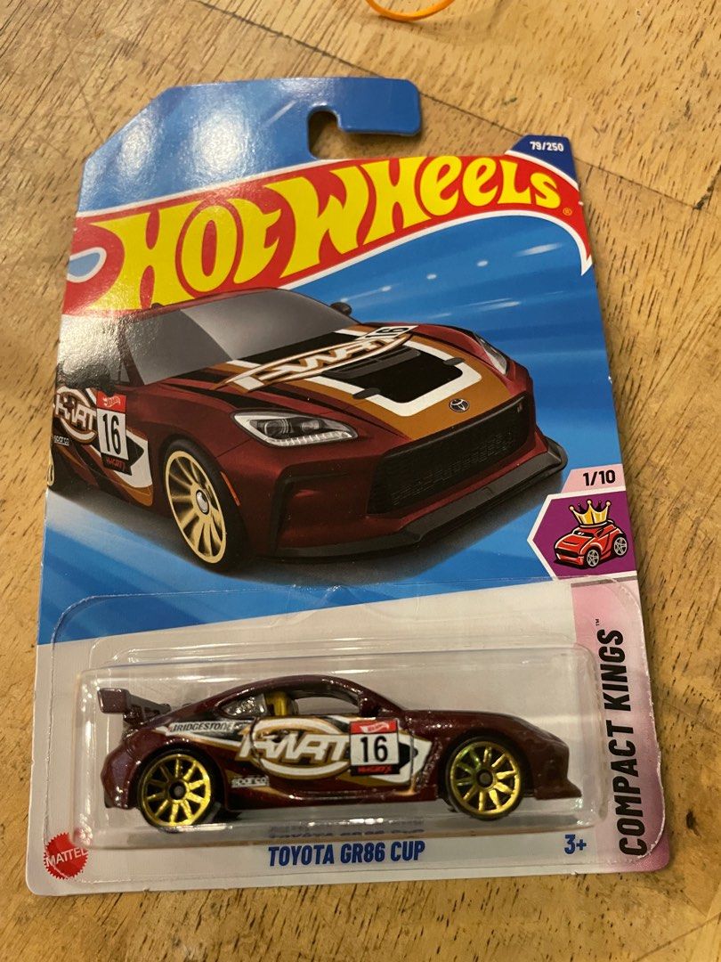 Hotwheels TOYOTA GR86 CUP, Hobbies & Toys, Toys & Games on Carousell