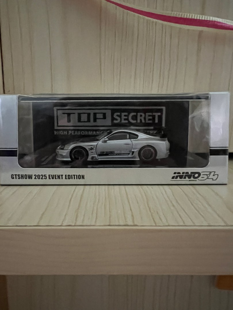 Inno64 Top Secret Supra GT SHOW 2025 1:64 1/64, Hobbies & Toys, Toys ...