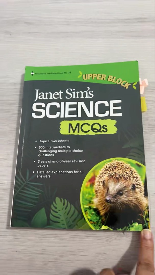 Janet Sim's Science MCQs Upper Block, Hobbies & Toys, Books & Magazines ...