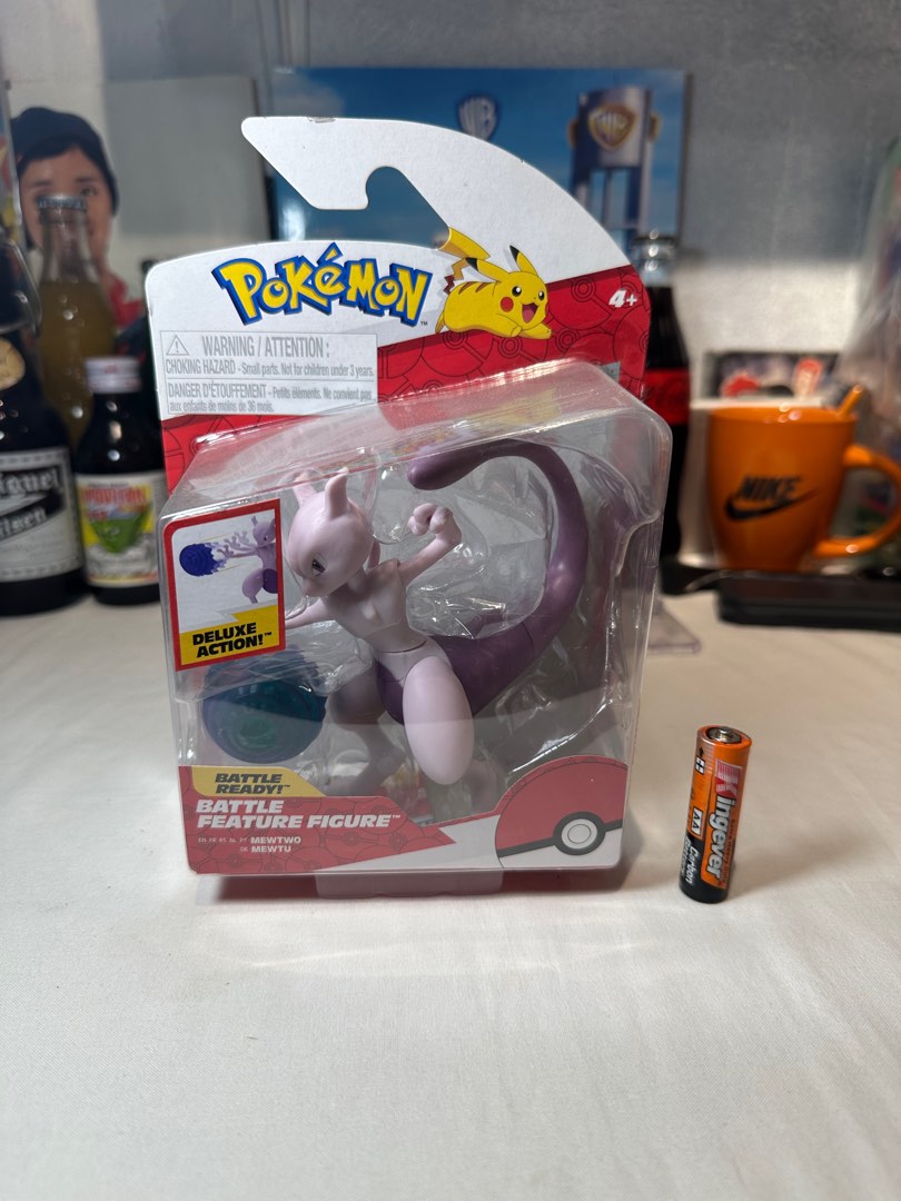 Jazwares Pokemon Battle Figure Mewtwo Deluxe figure 2024, Hobbies ...