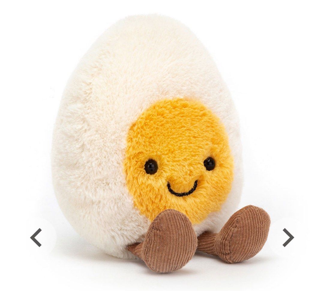 Jellycat Amuseables Happy Boiled Egg, Hobbies & Toys, Toys & Games on ...