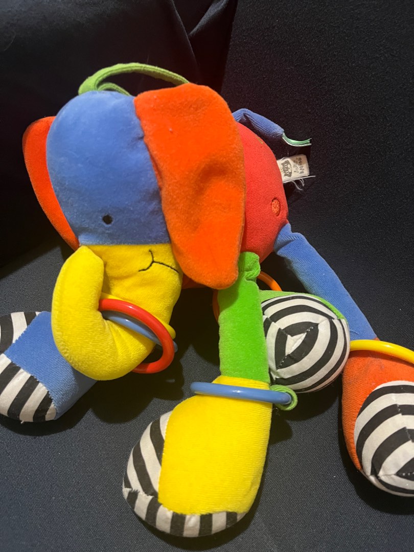 Jellycat Hoopy Loopy Elephant Toy, Hobbies & Toys, Toys & Games on ...