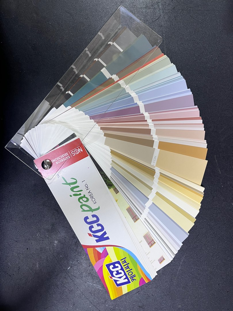 KCC PAINT EXTERIOR COLOUR FAN BOOK - Mini, Everything Else, Others on Carousell
