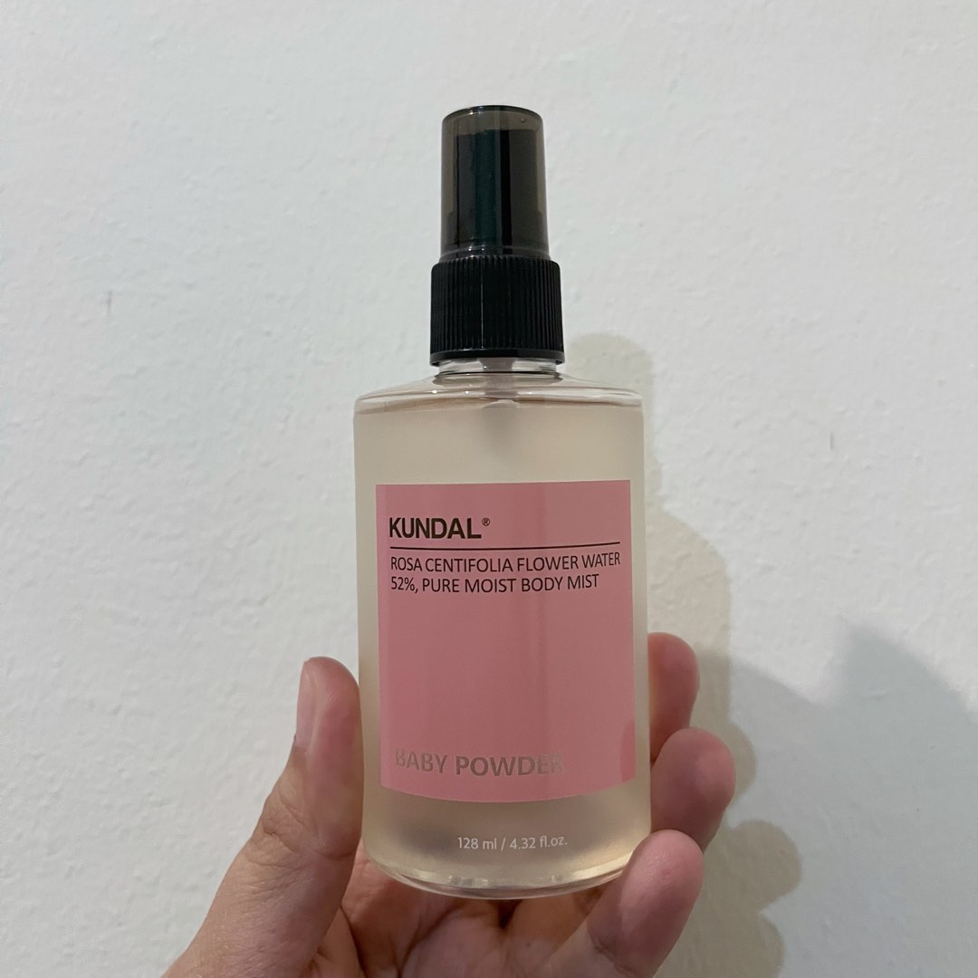 Kundal Rosa Centifolia Flower Water Baby Powder Body Mist, Beauty ...