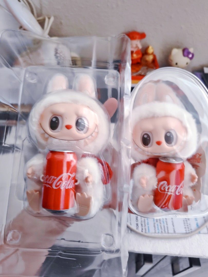 Labubu Coca Cola Edition, Hobbies & Toys, Toys & Games on Carousell