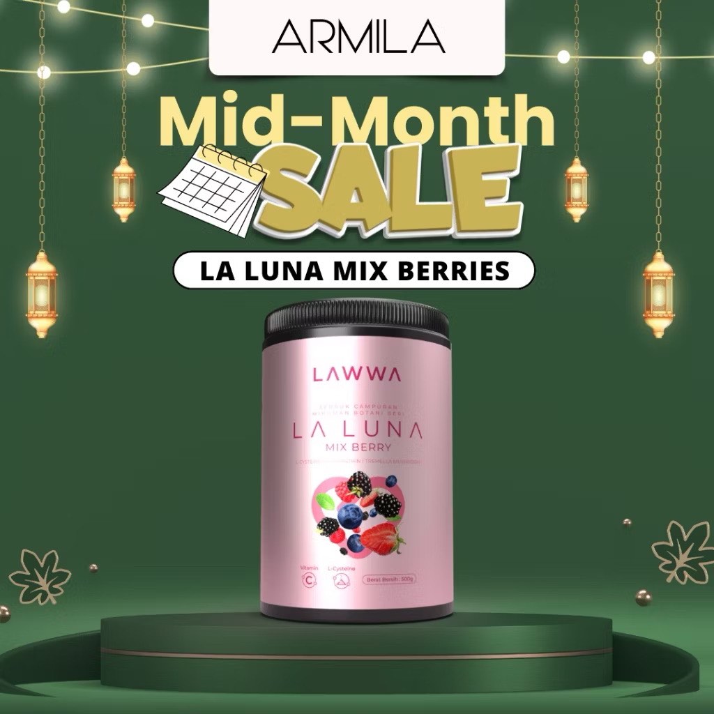 LAWWA | LA LUNA MIX BERRY DRINK | 15X Glowing Hydrating Drink ...