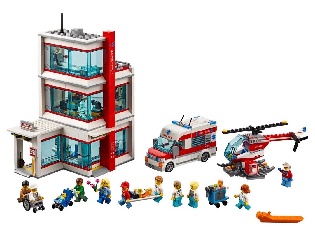 Lego City Hospital 60204, Hobbies & Toys, Toys & Games on Carousell