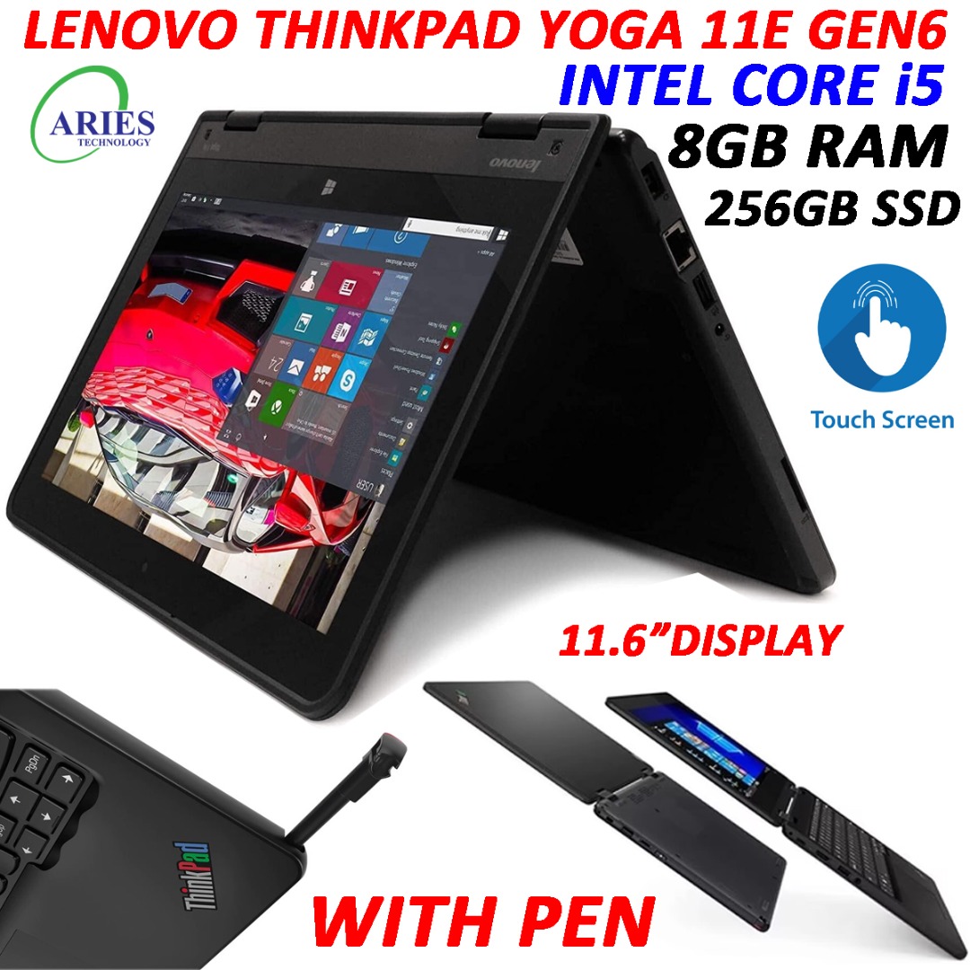 Lenovo ThinkPad Yoga 11e Gen6 2in1 Touch Screen Laptop With Pen In Aries Technology Seremban2 ...