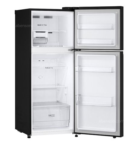 LG 8.3 cu. ft. Refrigerator (Inverter, Black, top mount, no frost) RVT ...
