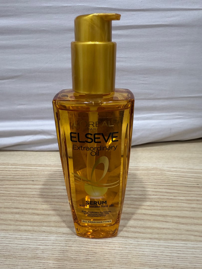 L'Oreal Paris Elseve Extraordinary Oil Gold100ml, Beauty & Personal ...