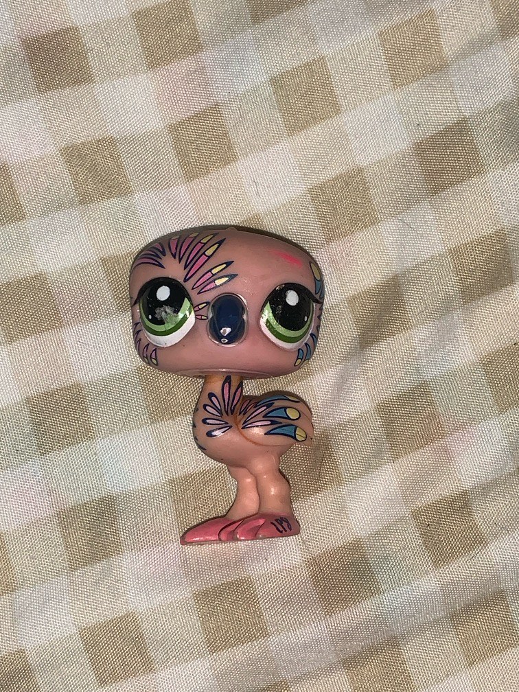 LPS flamingo, Hobbies & Toys, Toys & Games on Carousell