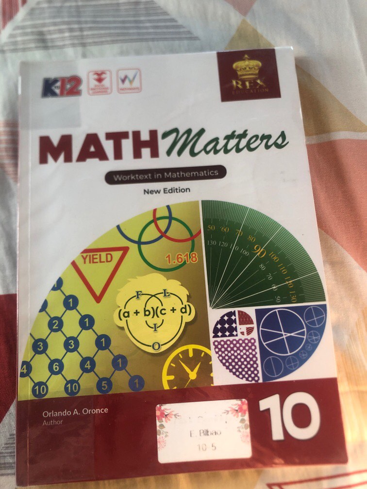 MATH MATTERS GRADE 10, Hobbies & Toys, Books & Magazines, Textbooks on ...