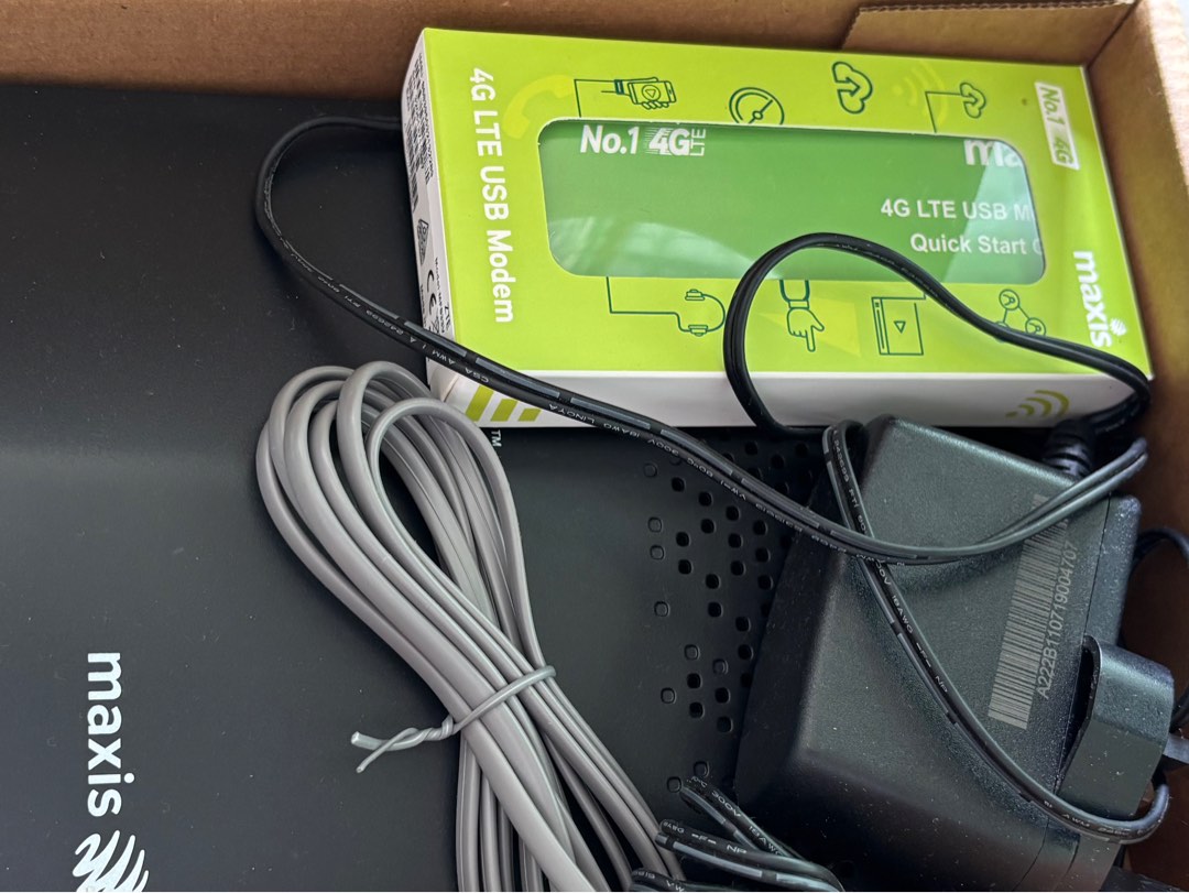 Maxis wifi 6 + 4g lte usb modem, Computers & Tech, Parts & Accessories ...