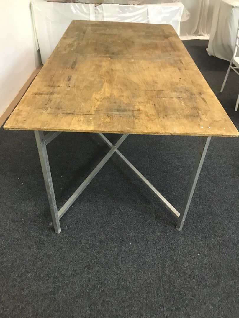Meja Lipat Kanopi Kenduri, Furniture & Home Living, Furniture, Tables ...