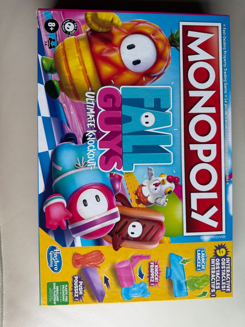 Monopoly - fall guys ultimate knockout edition, Hobbies & Toys, Toys ...