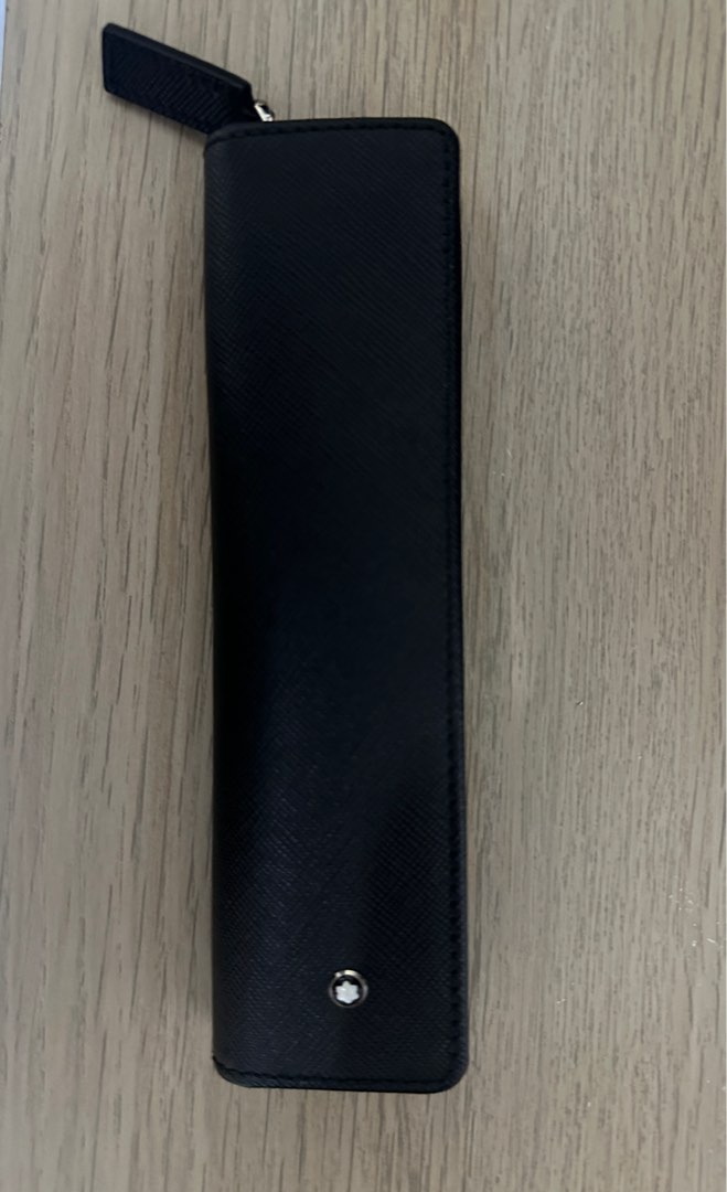 Mont Blanc Pen Case with zippers, Luxury, Accessories on Carousell