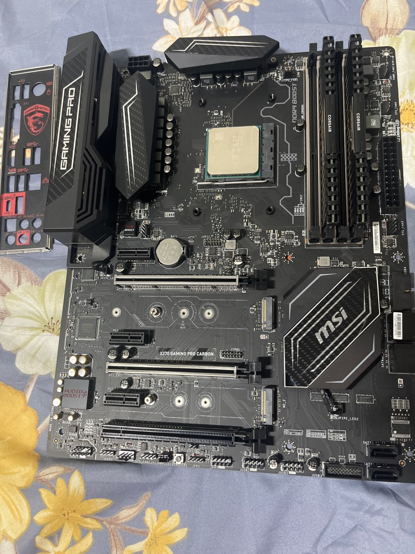 MSI X370 GAMING PRO CARBON + CPU + 32GB RAM, Computers & Tech, Parts & Accessories, Computer ...