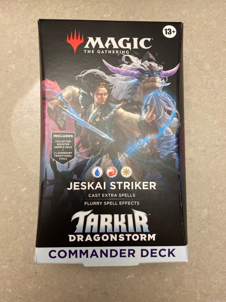 MTG Jeskai Striker EDH Commander Deck, Hobbies & Toys, Toys & Games on ...