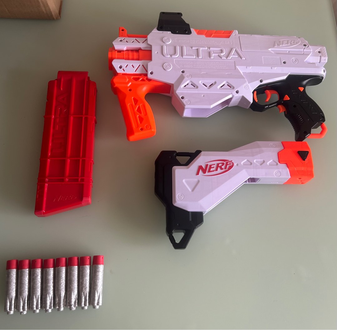 Nerf Ultra Focus Motorized Blaster 10 Dart Clip, Hobbies & Toys, Toys ...