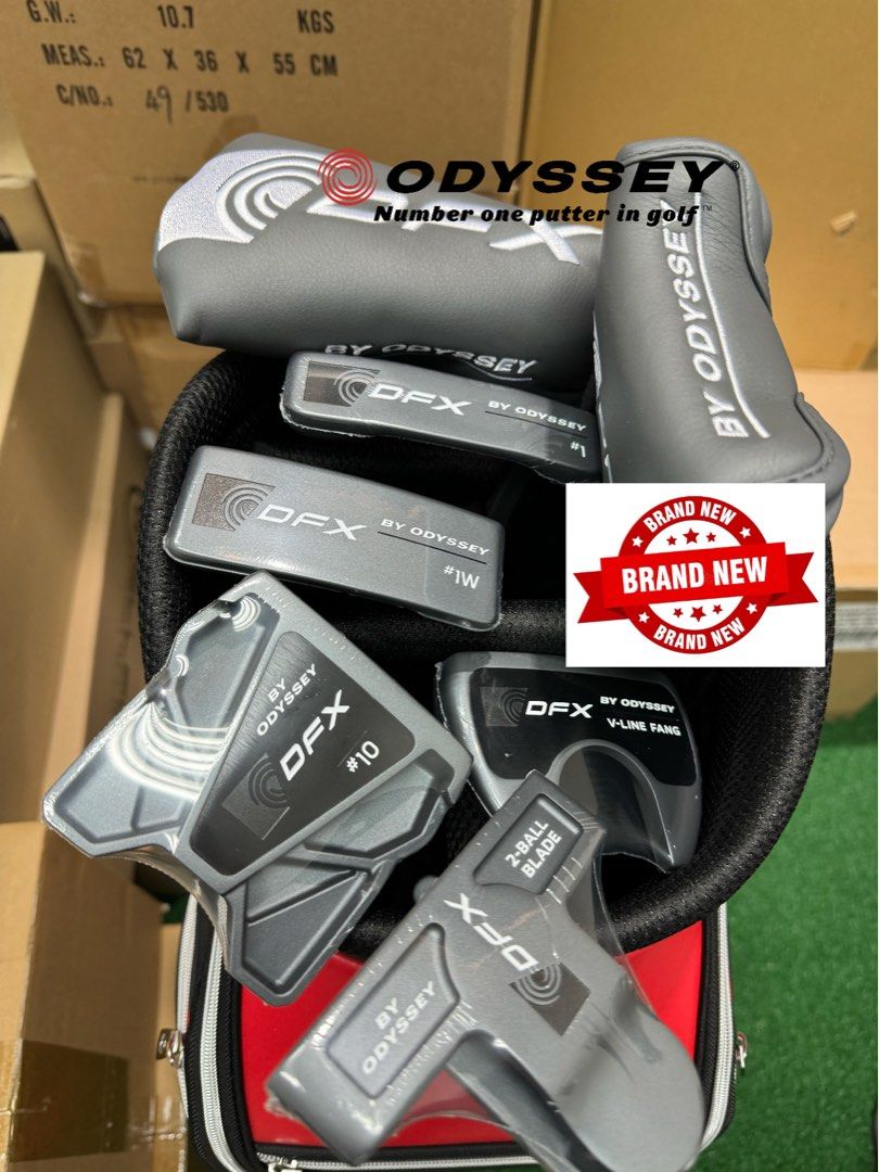 NEW 2025 Male/ Female Odyssey DFX25 Blade/ Mallet/ 2 Ball Putter (32/33 ...
