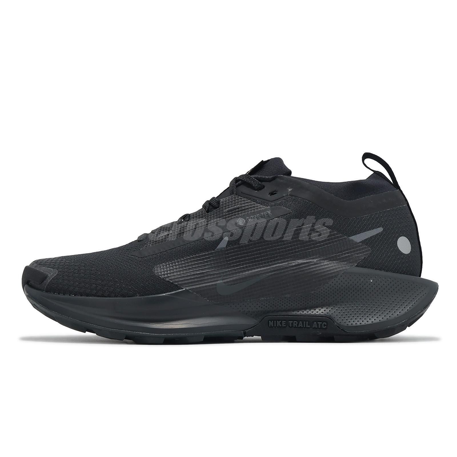 Nike Pegasus Trail 5 GTX Gore-Tex Black Anthracite Men Trail Running ...