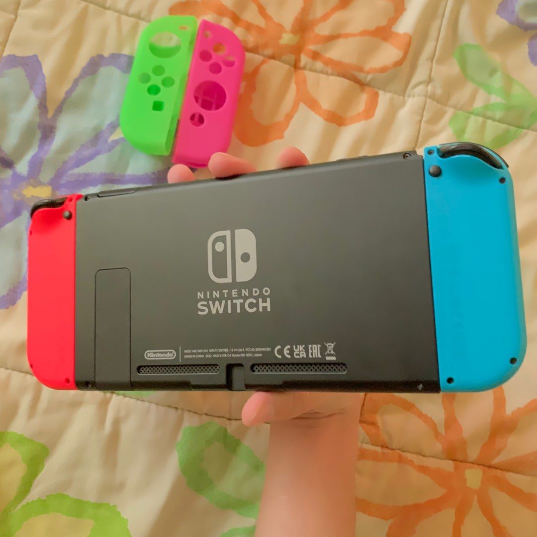 Nintendo Switch V2 Neon Bundle – ₱16,600 All In! (Everything in great ...