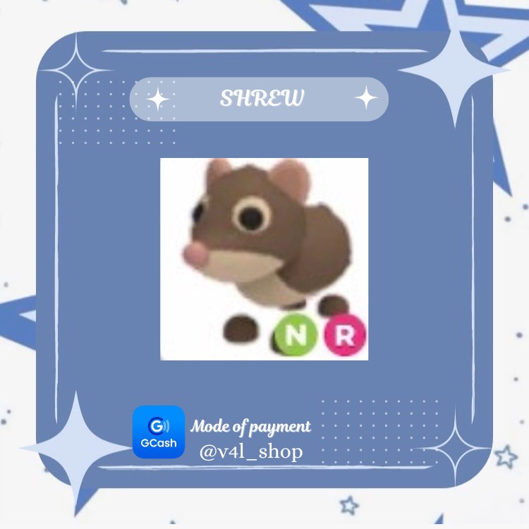 NR SHREW | ADOPT ME PETS | ROBLOX on Carousell