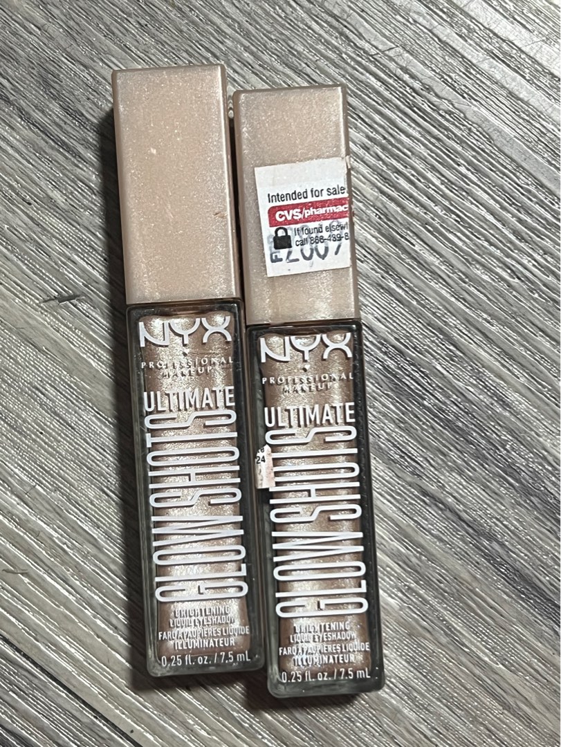 NYX ULTIMATE GLOWSHOT BRIGHTENING LIQUID EYESHADOW, Beauty & Personal ...