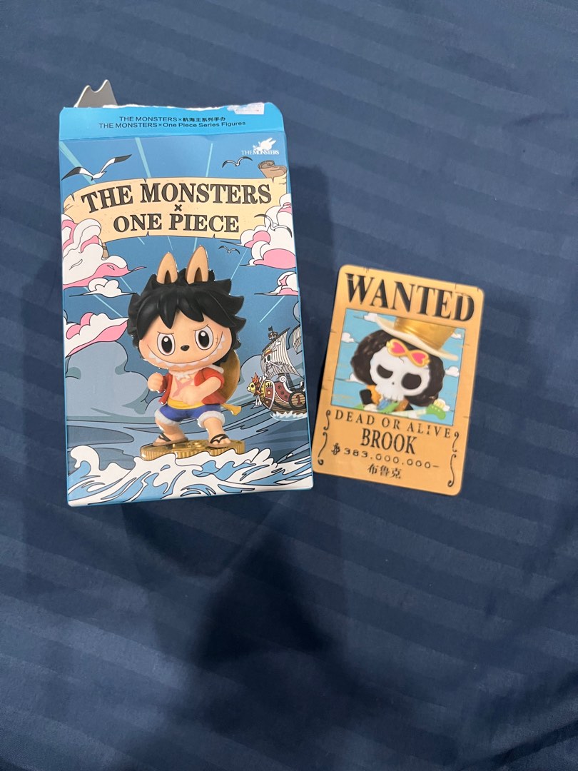 One piece labubu *Brook*, Hobbies & Toys, Toys & Games on Carousell