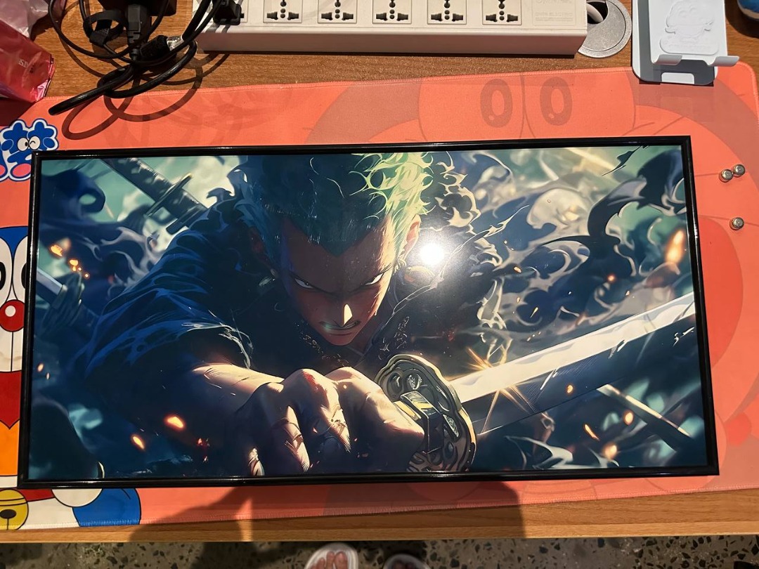 One Piece Zoro Frame, Furniture & Home Living, Home Decor, Frames ...