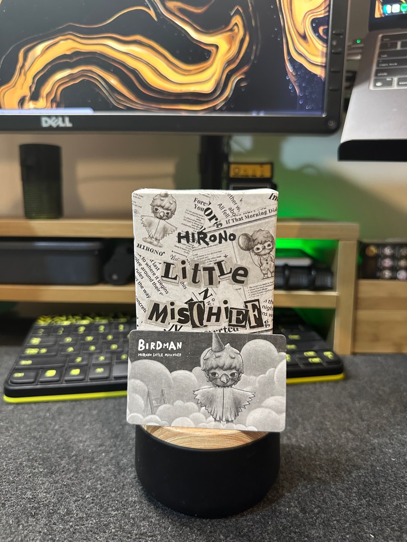 Pop mart Hirono Birdman (Little Mischief), Hobbies & Toys, Toys & Games ...