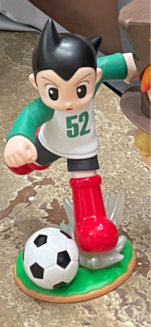 Popmart Astro boy football player , Hobbies & Toys, Toys & Games on ...